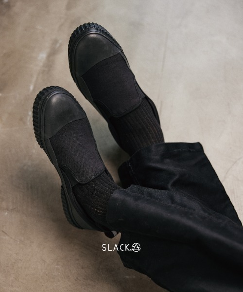 SLACK FOOTWEAR（スラックフットウェア）の「LEPOT/レポット【ブラック】（スリッポン）」 - WEAR
