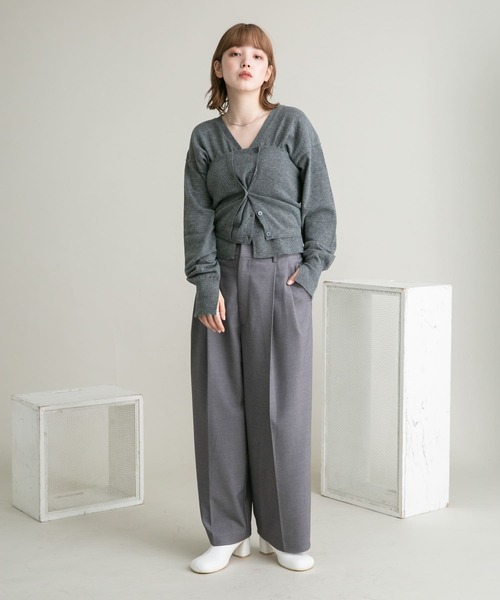 KBF（ケイビーエフ）の「マルチビスチェSETカーディガン（カーディガン/ボレロ）」 - WEAR