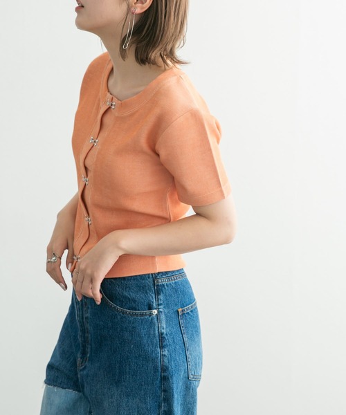 KBF（ケイビーエフ）の「フロントホックTEE（Tシャツ/カットソー）」 - WEAR