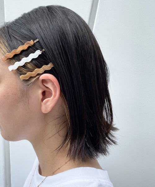 Ein（アイン）の「Ein/くねくねデザイン ヘアピンセット（ヘアピン）」 - WEAR
