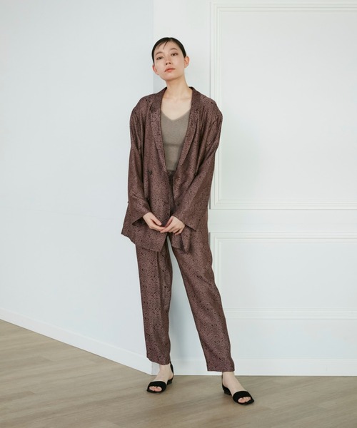 INED（イネド）の「フラワージャガードジャケット《la veille by SUPERIOR CLOSET》（テーラードジャケット）」 - WEAR