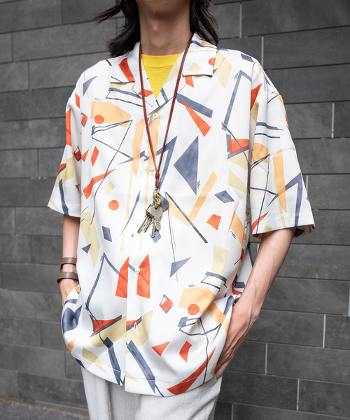 【セール】Tuba Club（チューバ・クラブ) 別注 パターン オープンカラー シャツ（シャツ/ブラウス）｜EDIFICE（エディフィス）の ...