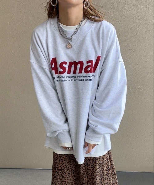 feepur by saya（フェピュールバイサヤ）の「Asmalロゴスウェット（スウェット）」 - WEAR