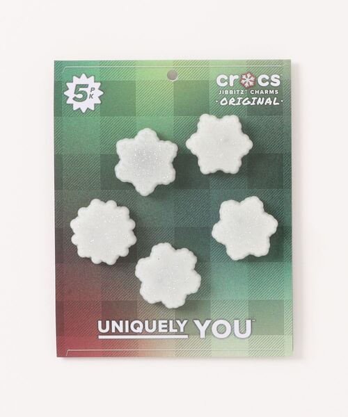 【セール】クロックス LED ウィンター ナイト スノーフレーク 5 パック / crocs LED Winter Night ...