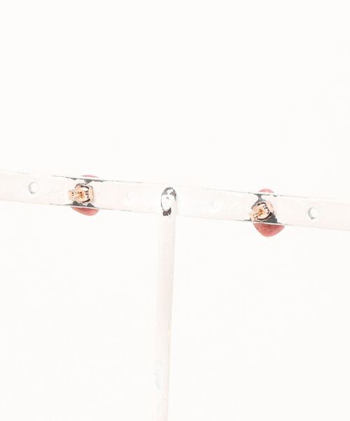 【rurururu】ロードナイトの原石ピアス＊14kgf（ピアス（両耳用））｜tone（トーン）のファッション通販 - ZOZOTOWN