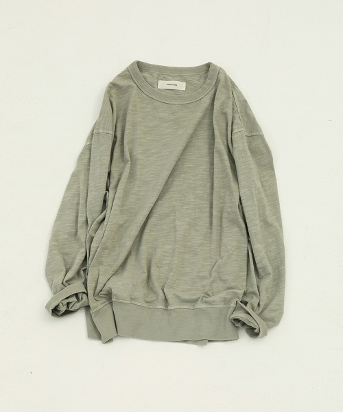 TODAYFUL（トゥデイフル）の「TODAYFUL(トゥデイフル) "Slub Cotton Long T-Shirts"スラブコットン ...