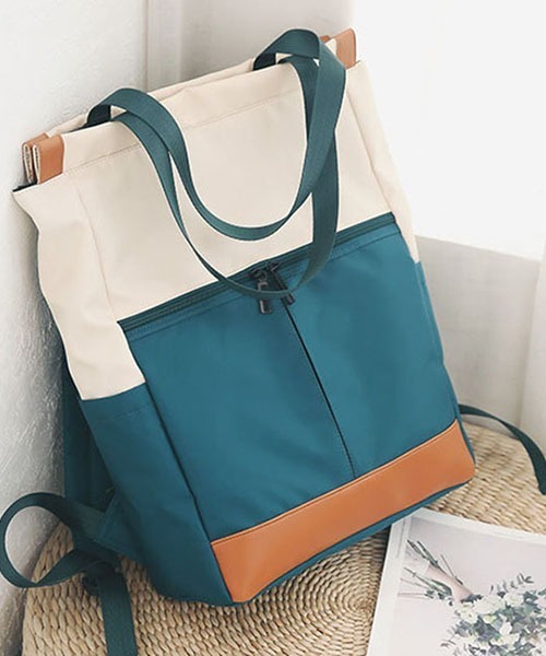 SVEC（シュベック）の「スクエア 2way トートバッグ / リュック（トートバッグ）」 - WEAR