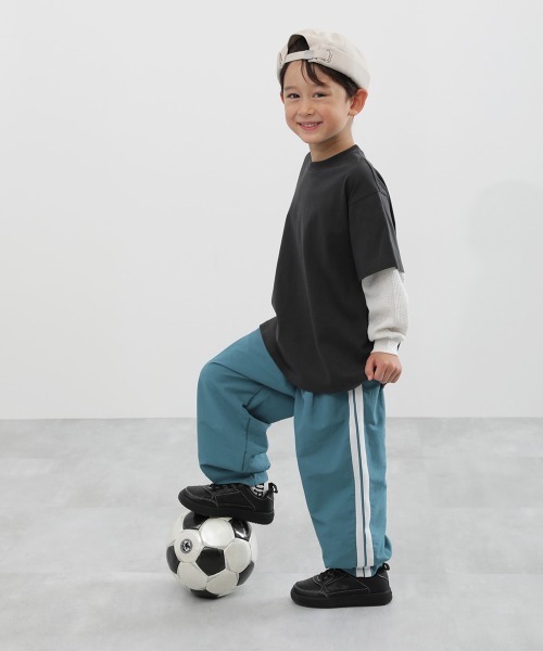 devirock（デビロック）の「水はじく ナイロン ライントラックパンツ（その他パンツ）」 - WEAR