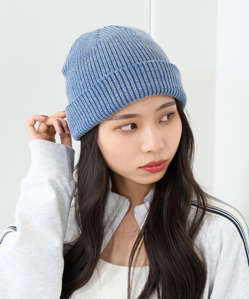 SETUP7（セットアップセブン）の「【SETUP7】2Wayウォッシュドニットワッチ GLR（ニットキャップ/ビーニー）」 - WEAR