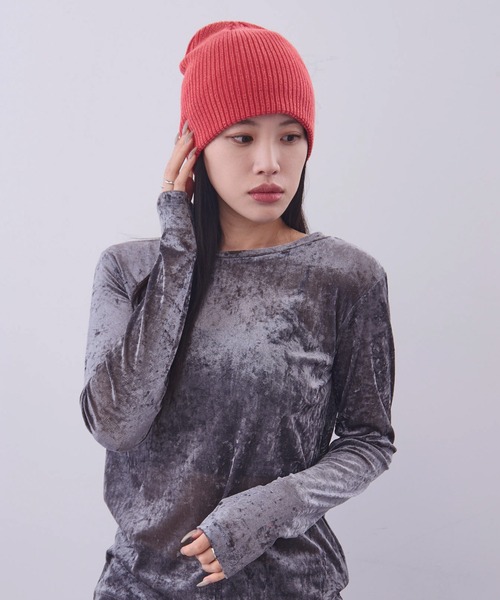 SETUP7（セットアップセブン）の「【SETUP7】2Wayウォッシュドニットワッチ GLR（ニットキャップ/ビーニー）」 - WEAR