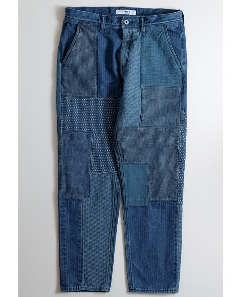 FDMTL（ファンダメンタル）の「FDMTL/ファンダメンタル/PATCHWORK PANTS 3YR WASH（デニムパンツ）」 - WEAR