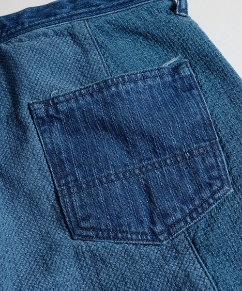 FDMTL（ファンダメンタル）の「FDMTL/ファンダメンタル/PATCHWORK PANTS 3YR WASH（デニムパンツ）」 - WEAR