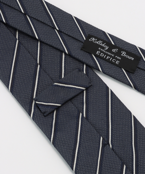 エディフィス（EDIFICE）/Holliday & Brown(ホリデー & ブラウン) 別注 Smoke Blue タイ セール】Holliday & Brown(ホリデー & ブラウン) 別注 Smoke Blue タイ