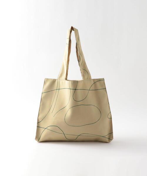 Steven Alan（スティーブンアラン）の「＜Steven Alan＞CURVE PRINT TOTE BAG/トートバッグ（トートバッグ ...