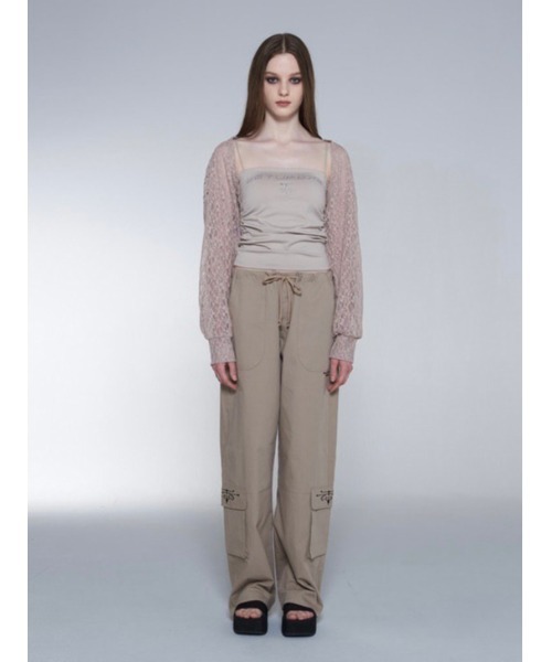 SETUP-EXE（セットアップエグゼ）の「【SETUP‐EXE/セットアップエグゼ】Wave lace bolero Cardigann ...