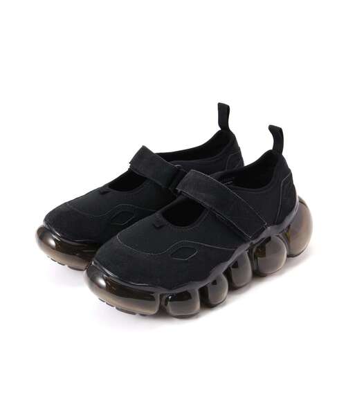 grounds（グラウンズ）の「grounds / グラウンズ / JEWELRY MARY JANE BLK×BLK（スニーカー）」 - WEAR