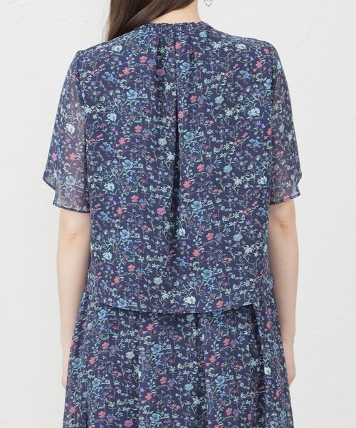 amaca（アマカ）の「【LIBERTY】LINEN GARDENプルオーバーブラウス（シャツ/ブラウス）」 - WEAR