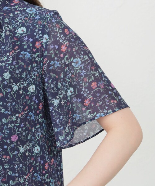 amaca（アマカ）の「【LIBERTY】LINEN GARDENプルオーバーブラウス（シャツ/ブラウス）」 - WEAR