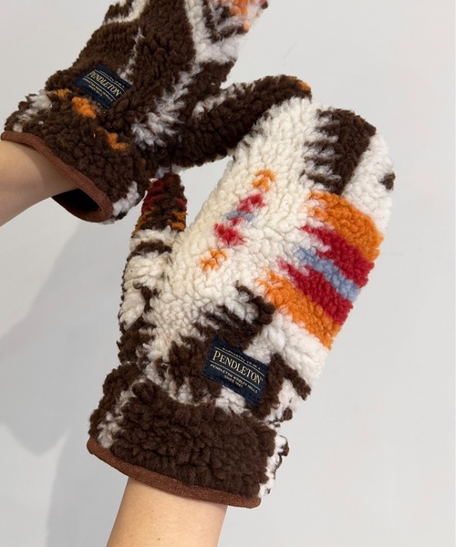PENDLETON（ペンドルトン）の「ST:PENDLETON ペンドルトンBOA MITTEN ボアミトン（手袋）」 - WEAR