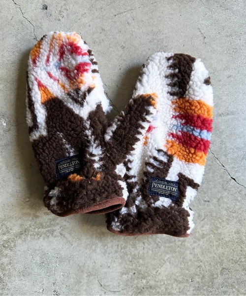PENDLETON（ペンドルトン）の「ST:PENDLETON ペンドルトンBOA MITTEN ボアミトン（手袋）」 - WEAR