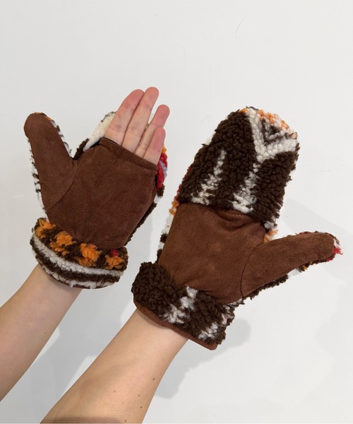 PENDLETON（ペンドルトン）の「ST:PENDLETON ペンドルトンBOA MITTEN ボアミトン（手袋）」 - WEAR