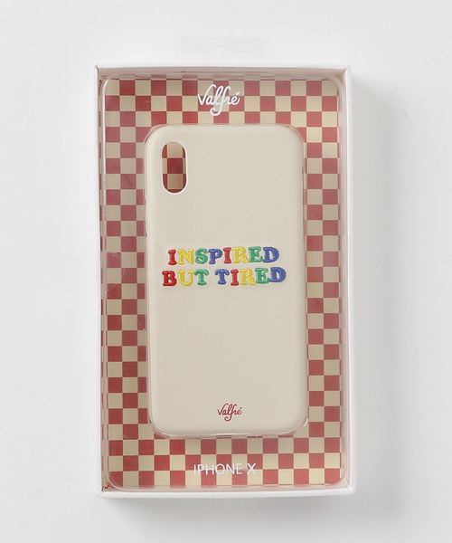 Valfre（ヴァルフェー）の「【Valfre ヴァルフェー】アイフォンケース INSPIRED BUT TIRED IPHONE CASE ...