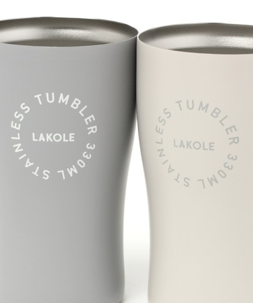 LAKOLE（ラコレ）の「真空タンブラー[330ml] / LAKOLE（グラス/マグカップ/タンブラー）」 - WEAR