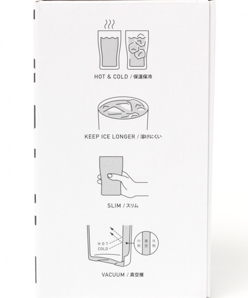 LAKOLE（ラコレ）の「真空タンブラー[330ml] / LAKOLE（グラス/マグカップ/タンブラー）」 - WEAR