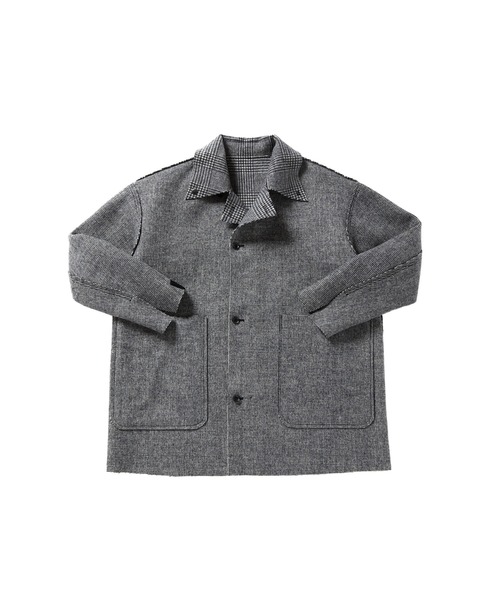 N.HOOLYWOOD COMPILE（N.ハリウッド コンパイル）の「RIVERSIBLE HALF COAT（ステンカラーコート）」 - WEAR