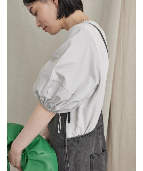 AMERICAN HOLIC（アメリカンホリック）の「袖ドロストドッキングプルオーバー（Tシャツ/カットソー）」 - WEAR