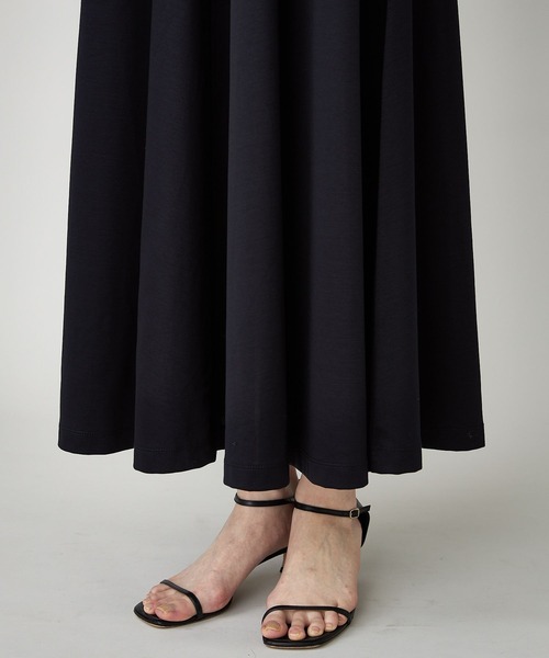 Curensology（カレンソロジー）の「Curensology(カレンソロジー)/ウエストリブフレアーワンピース（ワンピース）」 - WEAR