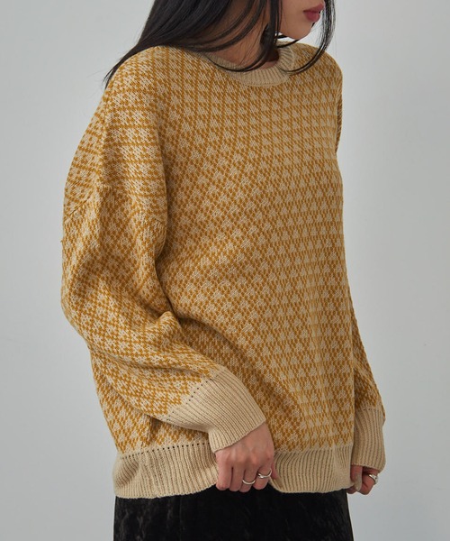 SETUP7（セットアップセブン）の「【SETUP7】ミニアーガイル柄ニットPO GLR（ニット/セーター）」 - WEAR