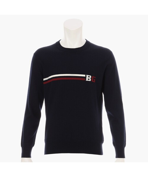 【セール】【BRIEFING GOLF／ブリーフィングゴルフ】 CL MS TRICOLOR CREWNECK KNIT（Tシャツ/カットソー ...