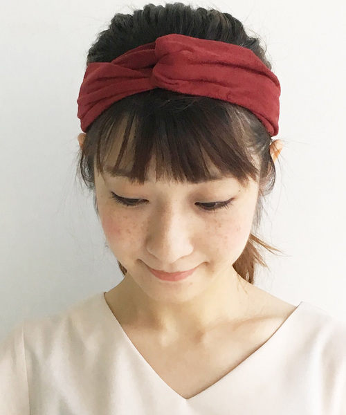 haco!（ハコ）の「haco！フェイクスエードヘアターバン（ヘアバンド）」 - WEAR