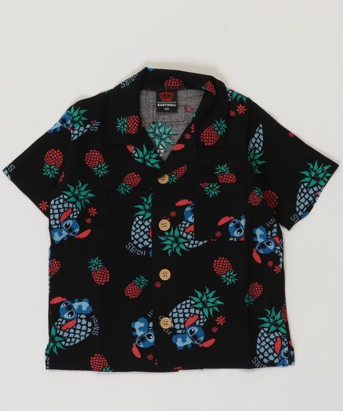 BABYDOLL（ベビードール）の「親子お揃い ディズニー キャラクター総柄シャツ 2482K (ボトム別売)（シャツ/ブラウス）」 - WEAR