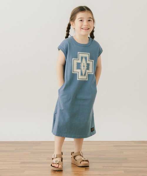 PENDLETON（ペンドルトン）の「【PENDLETON(ペンドルトン)】別注ノースリワンピース（KIDS)（ワンピース）」 - WEAR