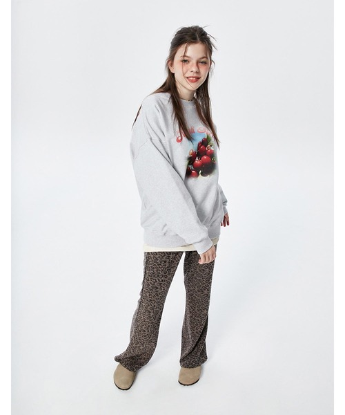 KIRSH（キルシー）の「『KIRSH/キルシー』KIRSH GIRL CHERRY PRINT SWEATSHIRT/キルシーガール ...