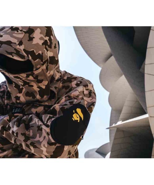 A BATHING APE（アベイシングエイプ）の「SAND CAMO MILITARY RELAXED FIT FULL ZIP MASK ...