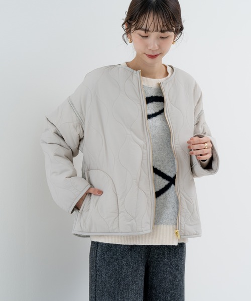 ANNA LUNA（アンナルナ）の「【ANNA LUNA】 2WAY 中綿 リバーシブル ブルゾン（ブルゾン）」 - WEAR
