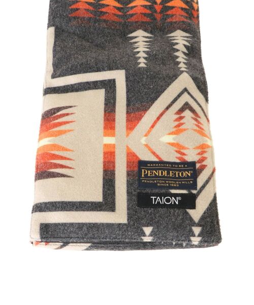 TAION（タイオン）の「【PENDLETON×TAION】REVERSIBLE MUFFLER（マフラー）」 - WEAR