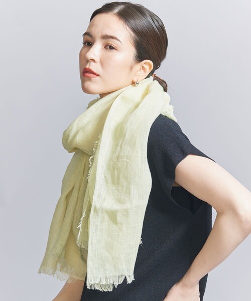 【セール】麻 カラー ストール（ストール/ショール）｜BEAUTY&YOUTH UNITED ARROWS（ビューティーアンドユースユナイテッドアローズ）のファッション通販 - ZOZOTOWN