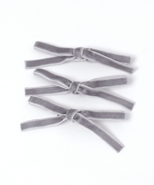 【セール】3SETベロアヘアピン[tiny tiny(ティニーティニー)]（ヘアピン）｜tiny tiny（ティニーティニー）のファッション通販 - ZOZOTOWN