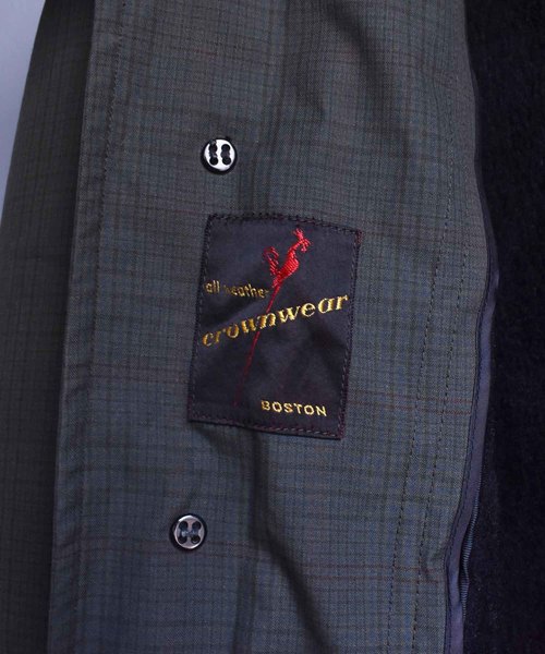 VINTAGE（ヴィンテージ）の「【ヴィンテージ古着】60's crownwear ステンカラーコート ライナー付き（ステンカラーコート ...