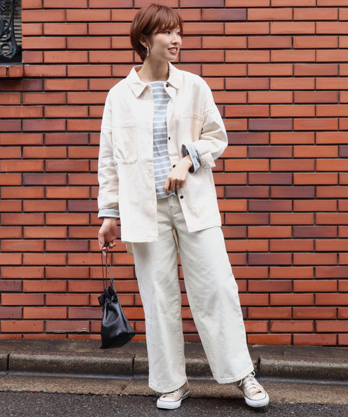 tiptop（ティップトップ）の「2020SS 【Web限定アイテム】ツイルビッグシャツジャケット（その他アウター）」 - WEAR