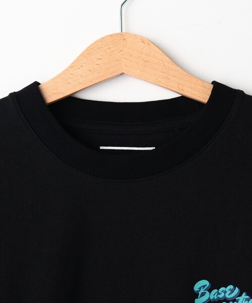 BASECONTROL（ベースコントロール）の「 KIDS コットン天竺 ロゴデザインバリエーション 長袖Tシャツ（Tシャツ/カットソー ...
