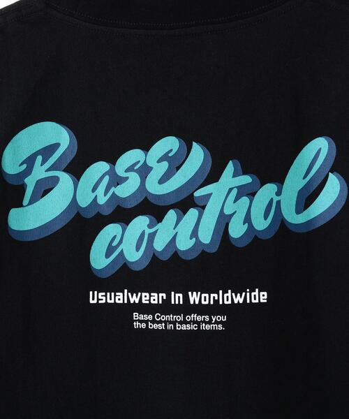 BASECONTROL（ベースコントロール）の「 KIDS コットン天竺 ロゴデザインバリエーション 長袖Tシャツ（Tシャツ/カットソー）」 - WEAR