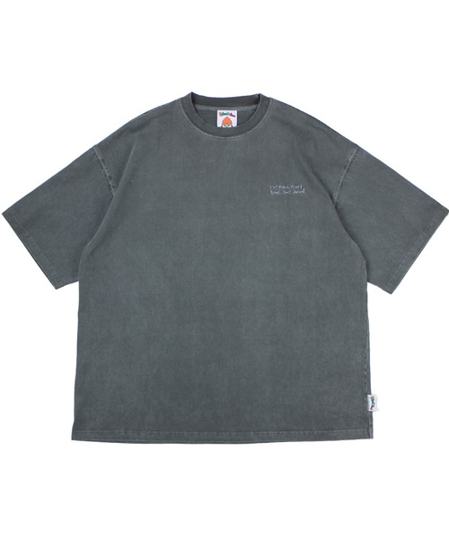 【PA RAPPA THE RAPPER/パラッパラッパー】ピグメント加工 パラッパ＆タマネギ師匠ロゴプリント TEE（Tシャツ/カットソー ...