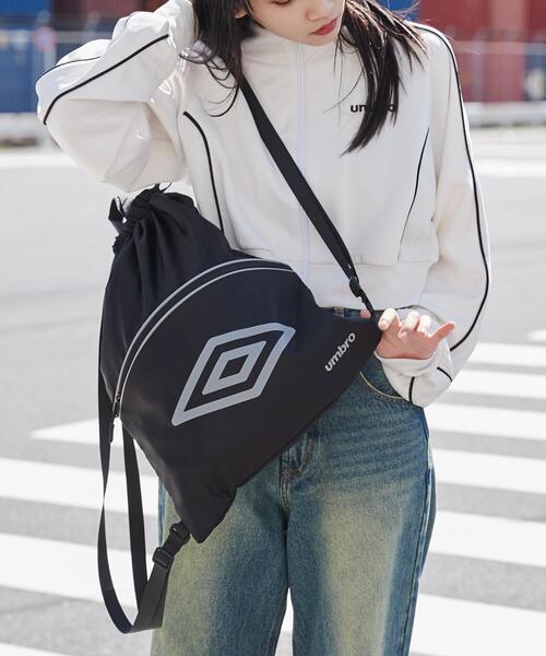 ∴WEGO/【24年春夏新作】別注UMBROナップサック（バックパック/リュック）｜UMBRO（アンブロ）のファッション通販 - ZOZOTOWN