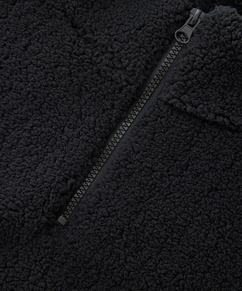 Jayro（ジャイロ）の「ボア スタンドハーフZIP プルオーバー（その他トップス）」 - WEAR