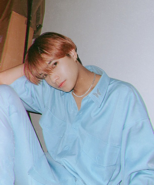 anown（アノン）の「-anown/アノン- 「セットアップ可能」蝶モチーフ刺繍 ジャケット仕様 オーバーサイズシャツ（シャツ/ブラウス ...